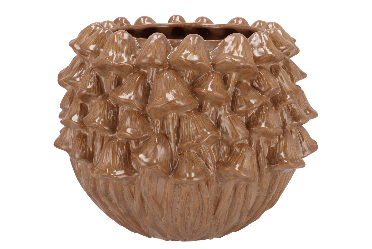 MILOU SCOTTISH SAND FUNGI POT 28X28X21CM | Daan Kromhout