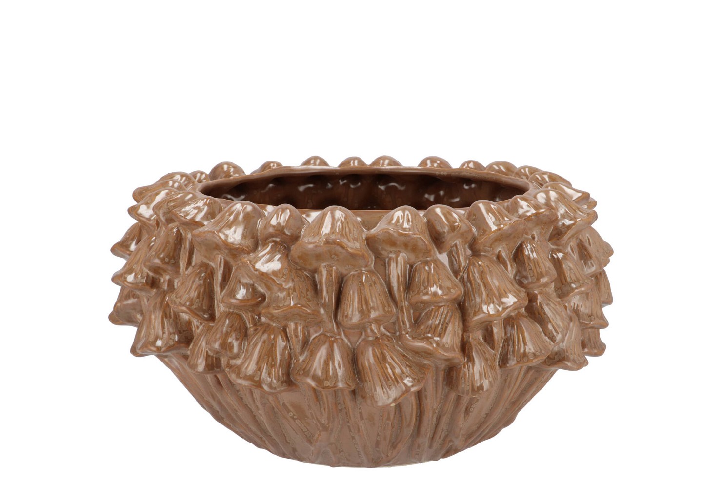 MILOU SCOTTISH SAND FUNGI BOWL 25X25X13CM | Daan Kromhout