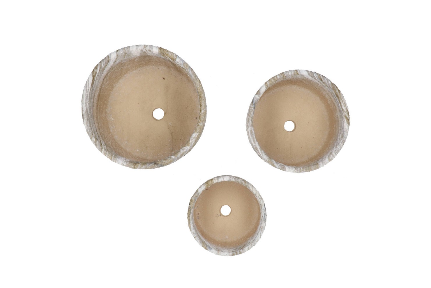 MONTY GREEN POT CILINDER S/3 20X19/18X16/14X13CM | Daan Kromhout