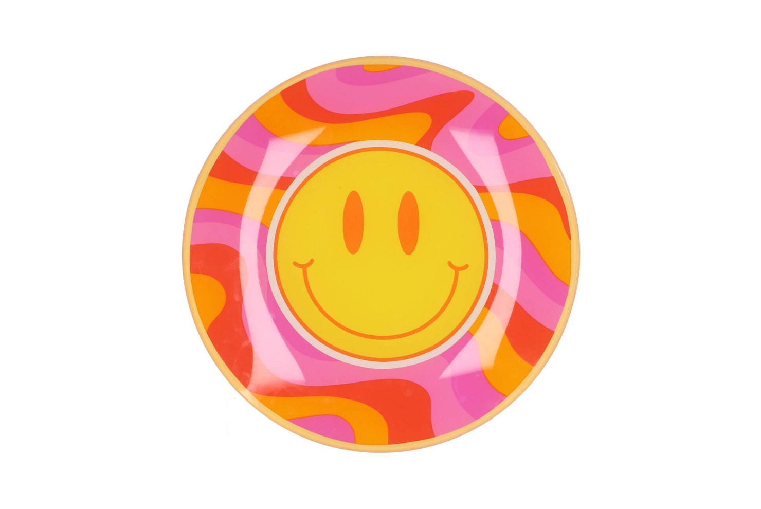 PLATE ROUND SMILE 18X18X2CM | Daan Kromhout